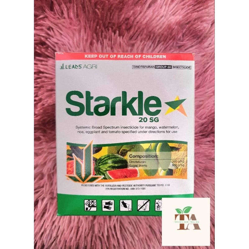 Starkle 20SG Systemic broad spectrum insecticide ~ Dinotefuran | Shopee Philippines