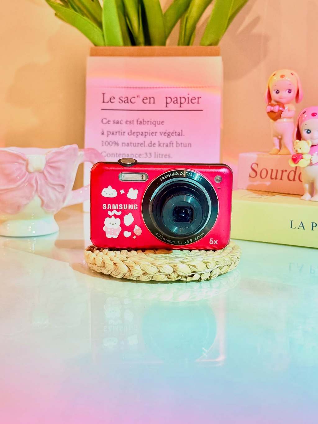 Samsung ES73 (red) 12.2 mega pixels | Shopee Philippines