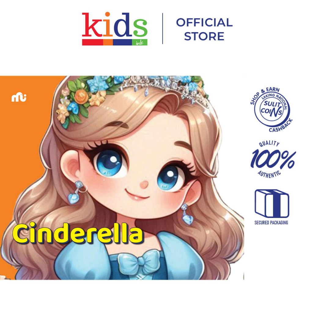 Cinderella - Board Book - Kids Ink | Shopee Philippines
