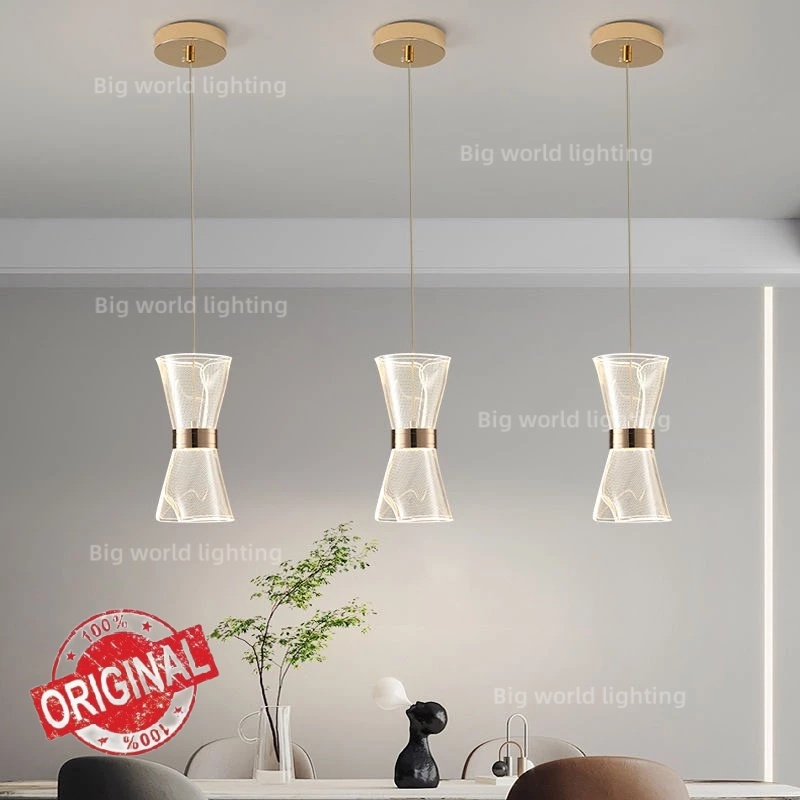 Modern Bar Counter Pendant Light Chandelier for Dining Drop Ceiling ...