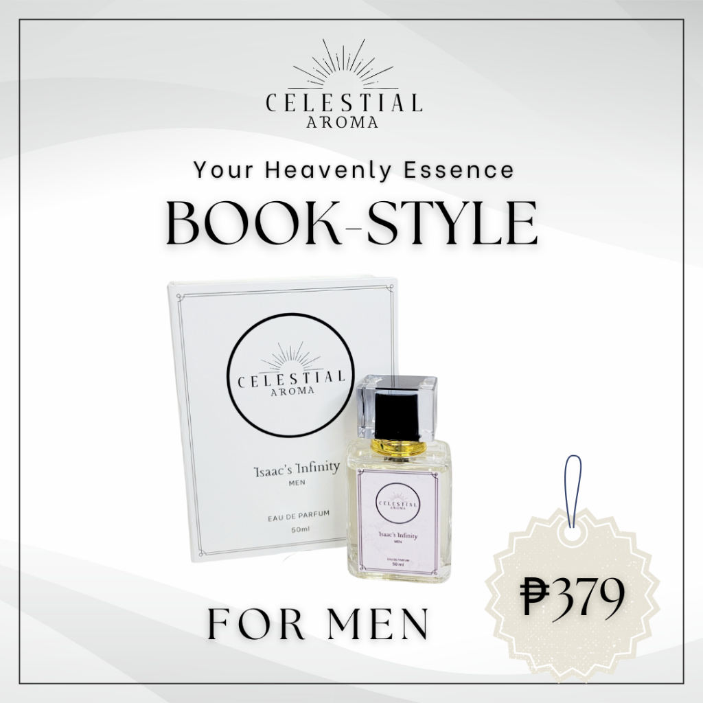 BOOK-STYLE PERFUME for Men Celestial Aroma Fragrances 50ml Eau De Parfum | Shopee Philippines