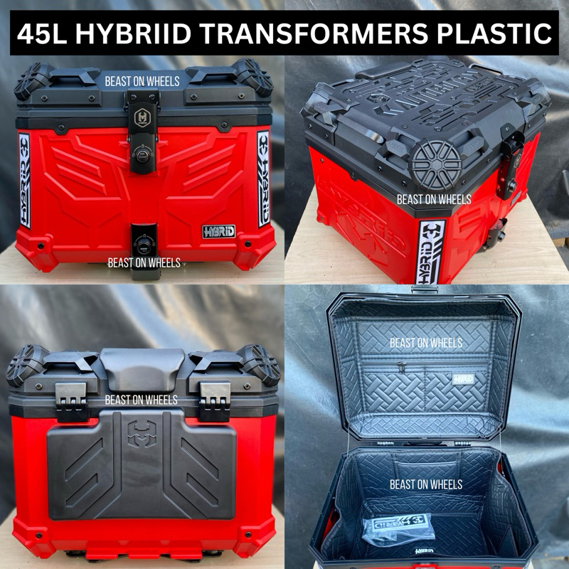 Hybriid 45L Hybrid Full Design Hard plastic topbox Origin Transformers ...