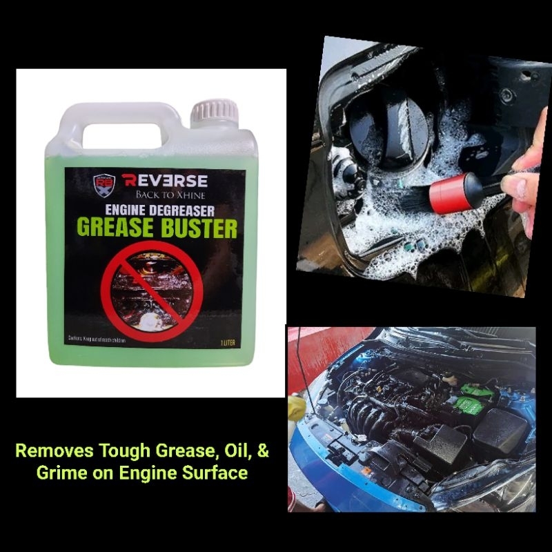 Engine Degreaser 1L free 1pc engine brush for automotive&motorcycle ...