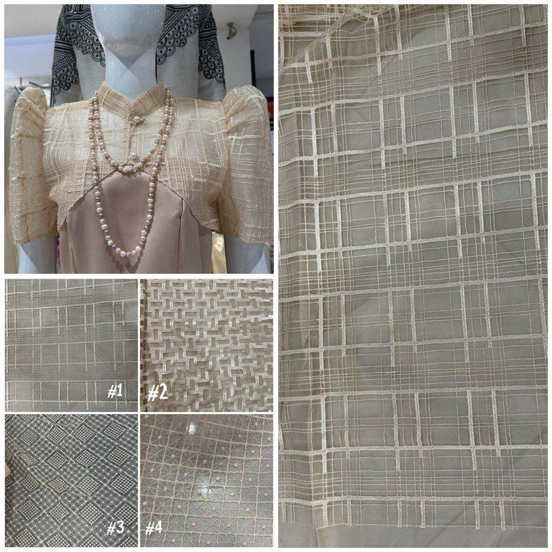 Banig Lace Fabric for Filipiniana or Gown (price per yard) | Shopee ...