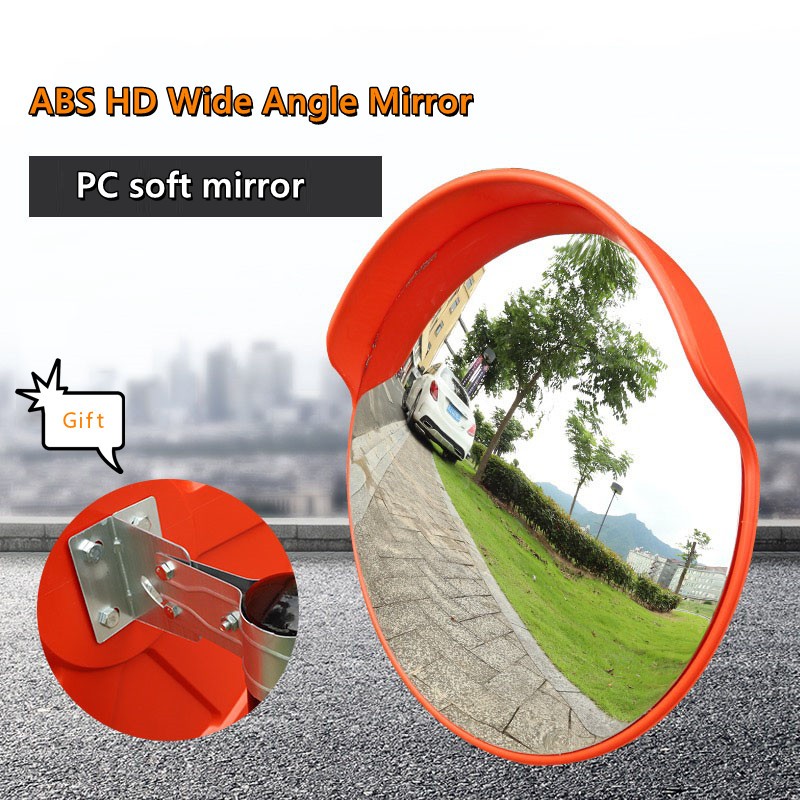 60/80CM Outdoor and Indoor Traffic Road Wide-angle Mirror, Concave ...