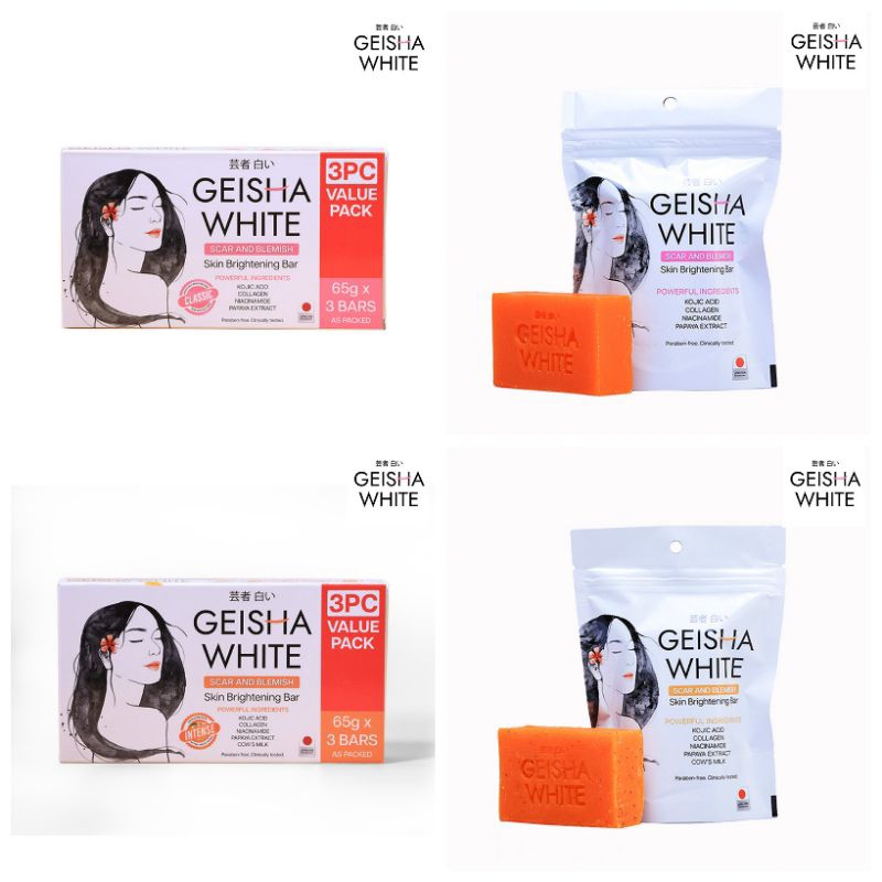 Geisha White Skin Brightening Bar Soap | Shopee Philippines