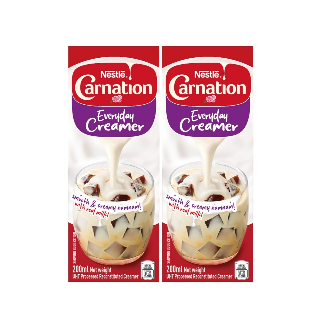 Carnation Everyday Creamer 200ml (2 pcs) | Shopee Philippines