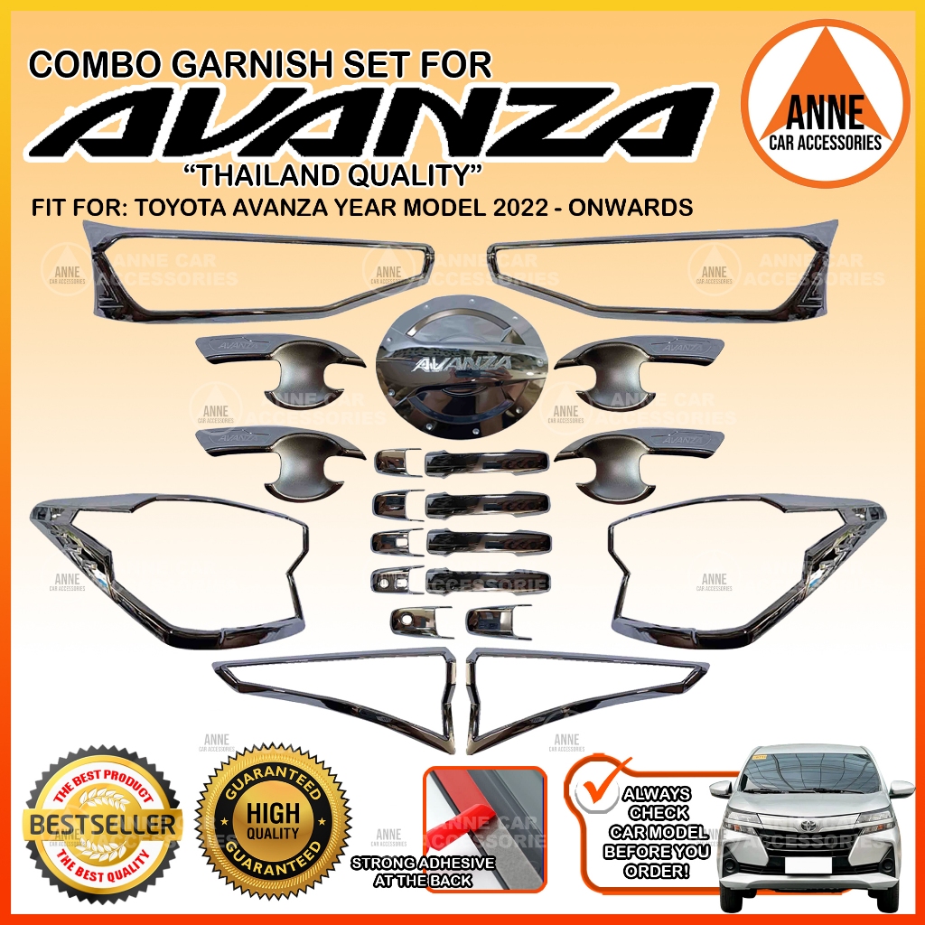 Garnish Cover for Toyota Avanza 2022 2023 2024 2025 Set Car Accessories ...
