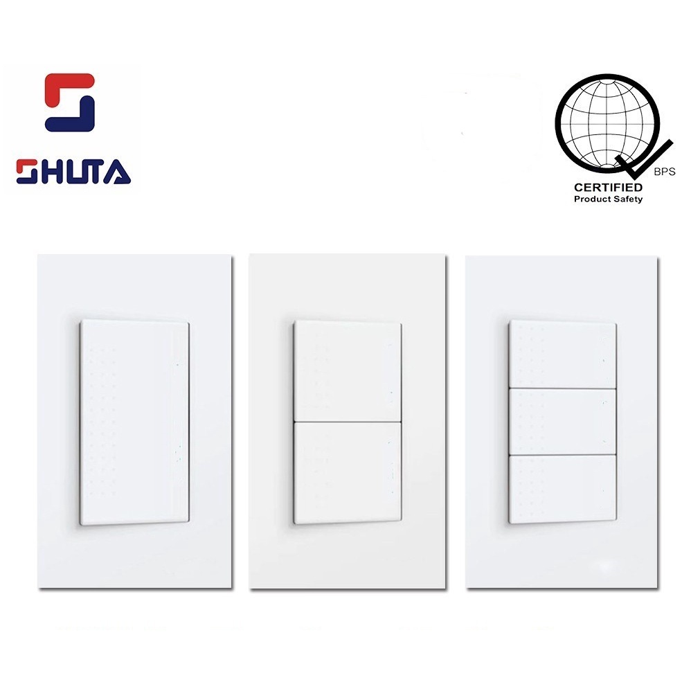 Shuta Wide Series Gang switch Set (10A-250V)#WS model | Shopee Philippines