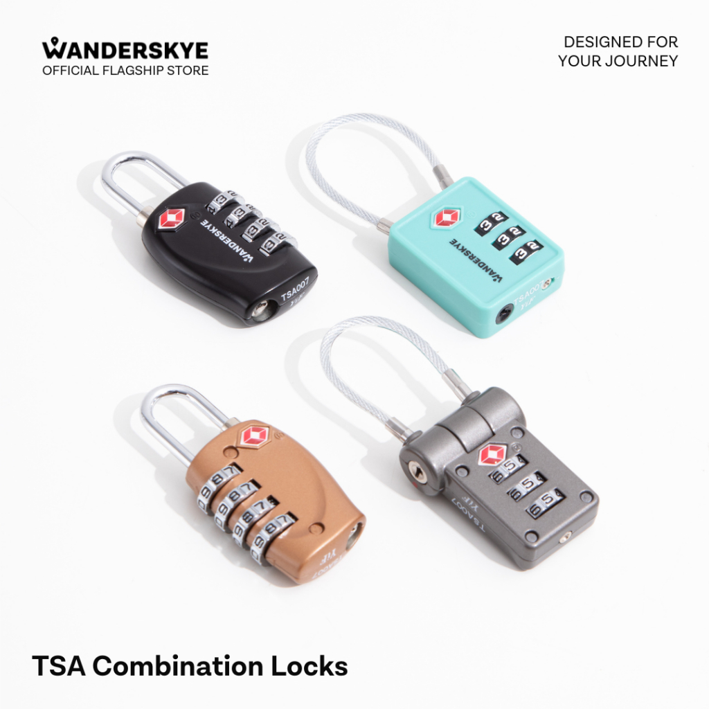 Wanderskye TSA Combination Locks | Shopee Philippines