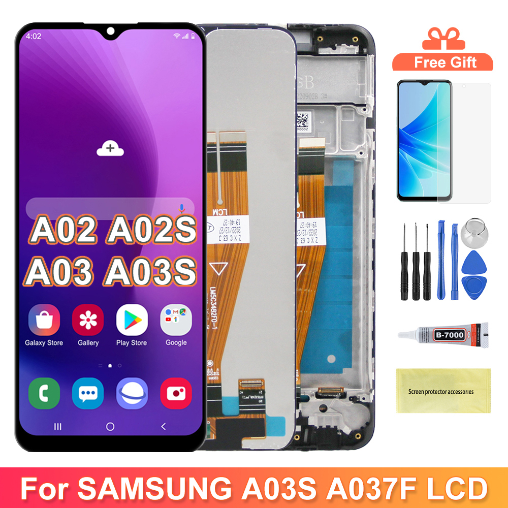 Screen LCD for Samsung Galaxy A02S A03S A03 / A025 A037 A035 LCD Screen Touch Display with Frame ...