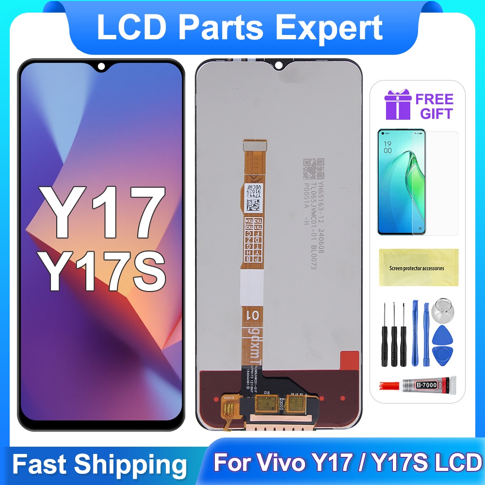 LCD with Frame For Vivo Y17S / Y17 LCD Display Touch Screen Replacement | Shopee Philippines