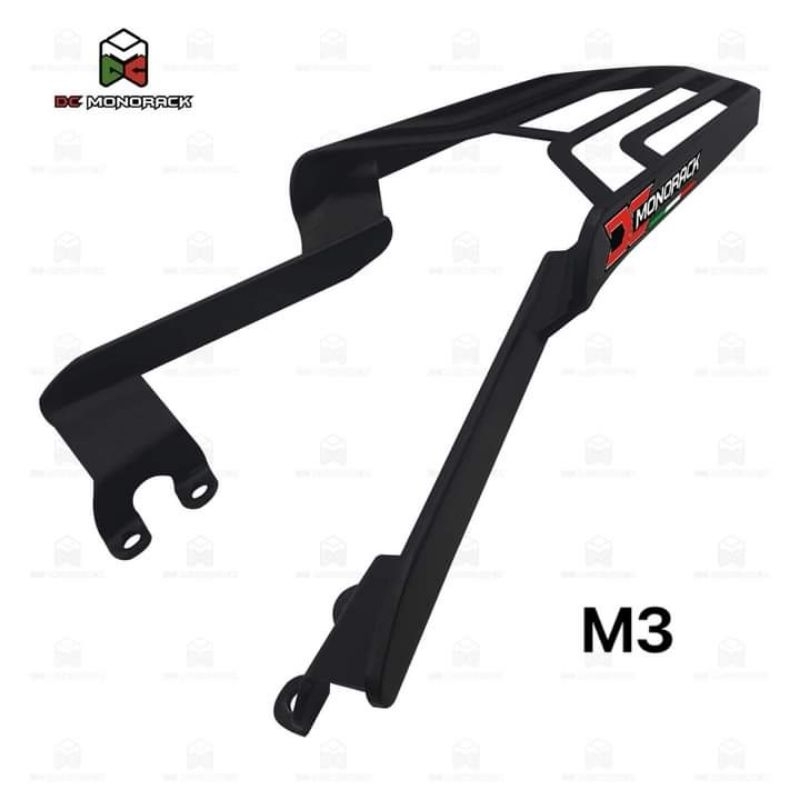 DC MONORACK Yamaha Mio I/M3/MIO GEAR Stay Grab Bar Bracket for Top Box ...