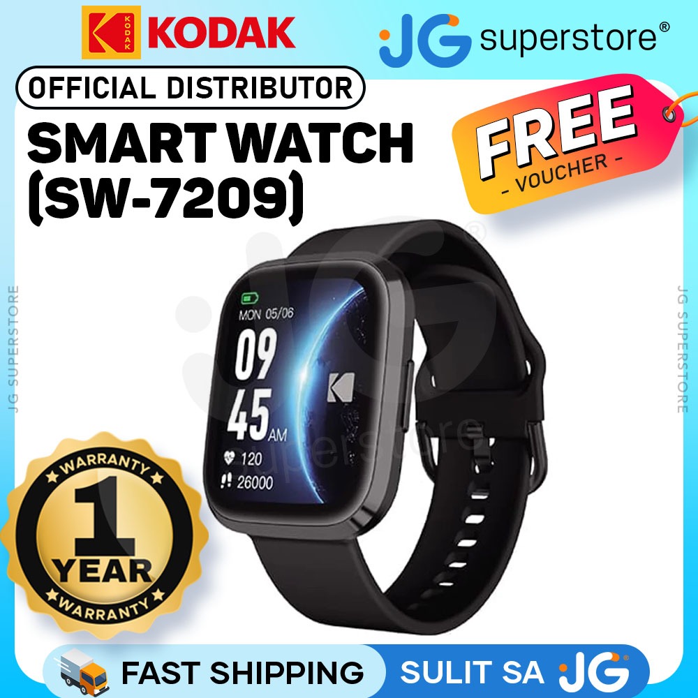 KODAK SW-7209 Smart Watch 250mAh IP68 BT 5.3, 1.72" Touch Display ...