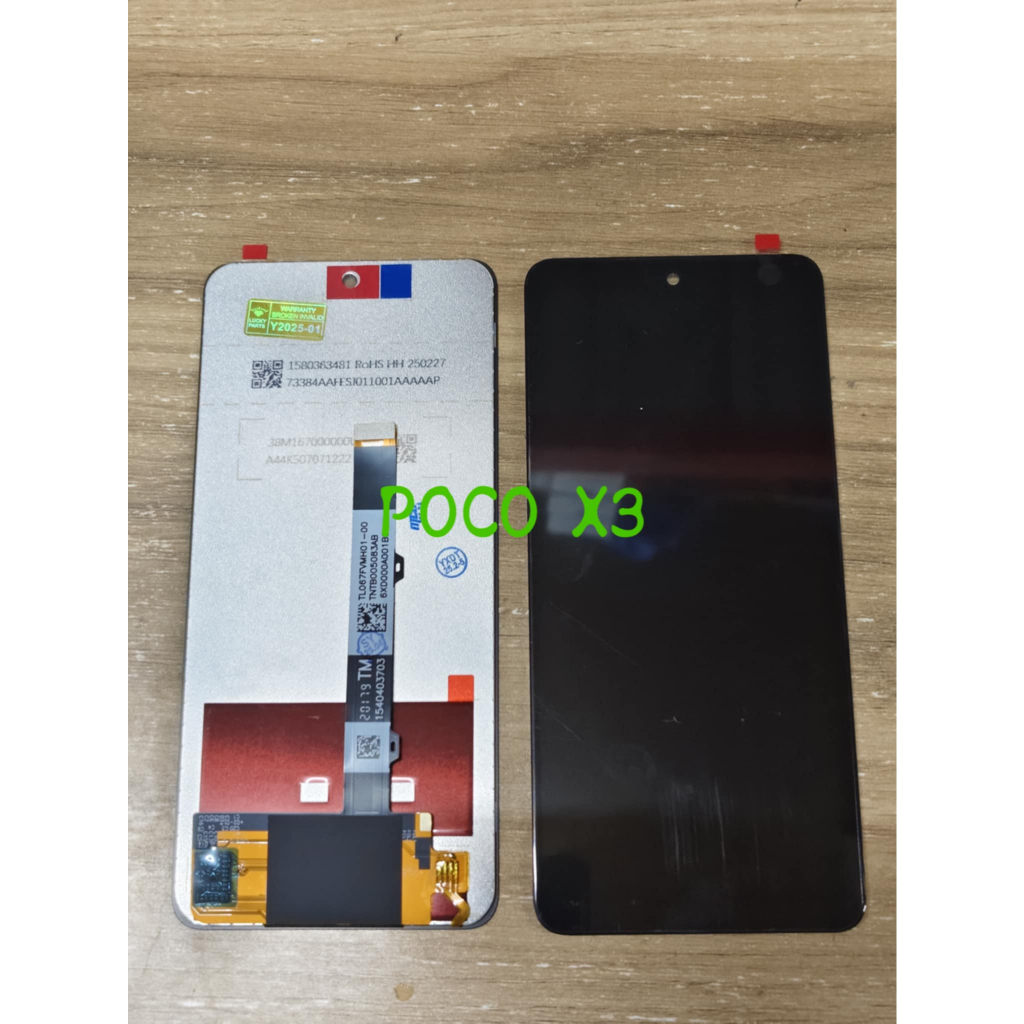 OR For Xiaomi POCO X3/ POCO X3 NFC/ POCO X3 Pro LCD Display Touch Screen Assembly | Shopee ...