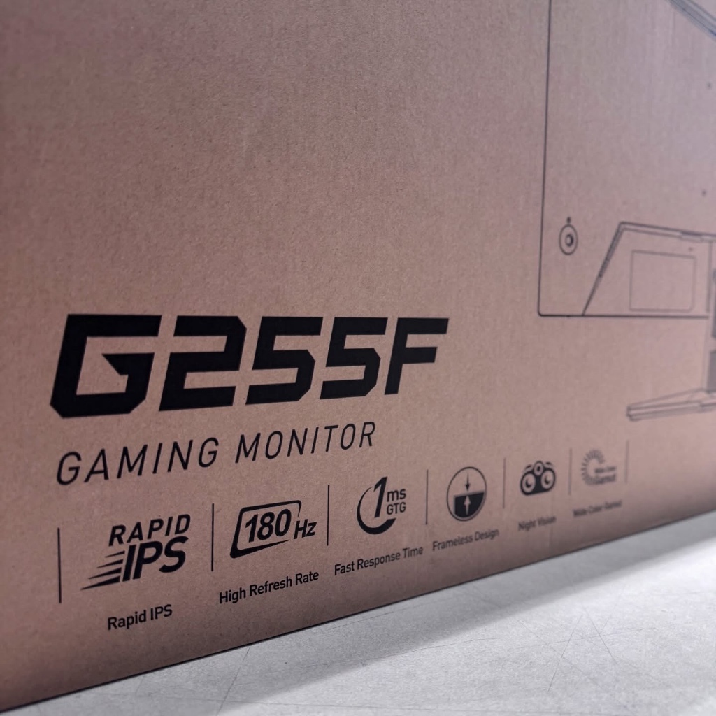MSI G255F 24" FHD 180Hz 1Ms rapid IPS panel gaming monitor | Shopee ...