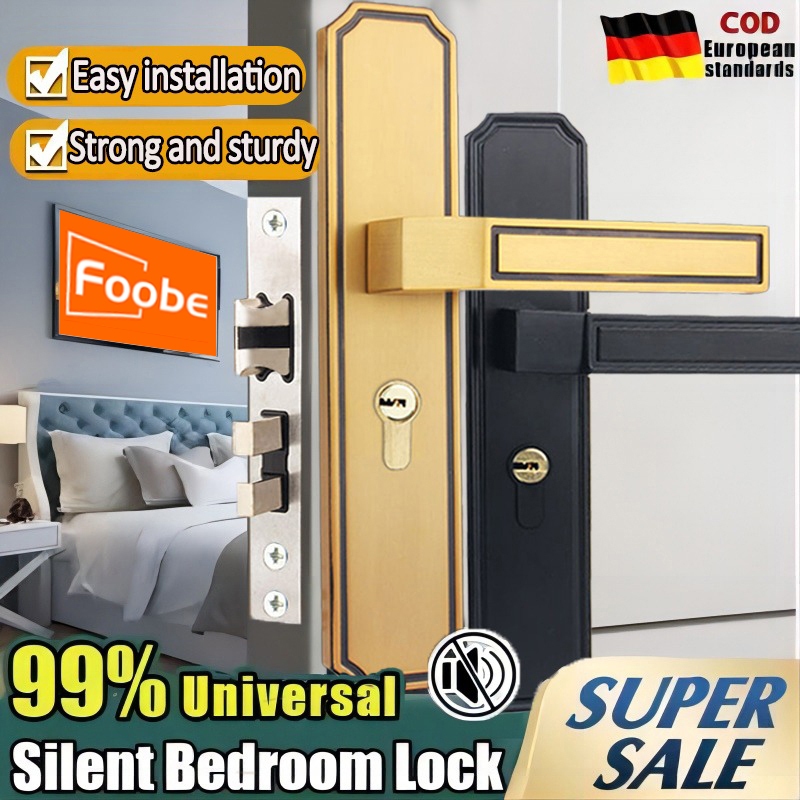 High Quality 304 Stainless Steel Burglarproof Door Knob Double Lock ...