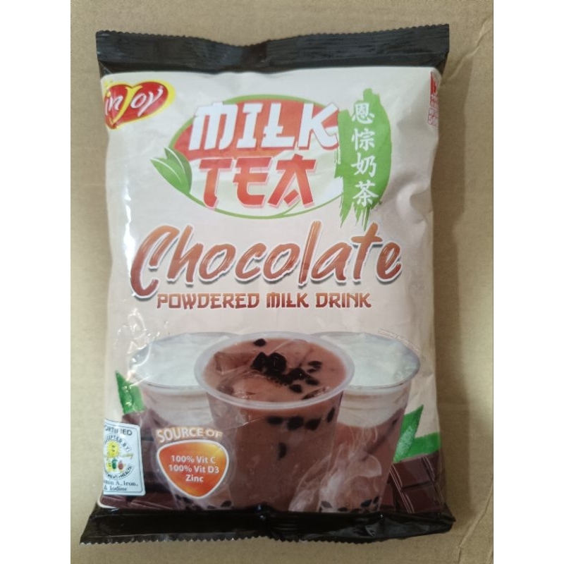 INJOY MILKTEA Chocolate POWDERED MILK DRINK 500G | Shopee Philippines