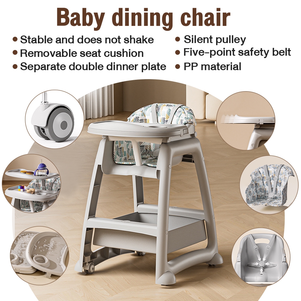 KFC Baby High Chair Adjustable Highchair Baby Home Dining Table With ...