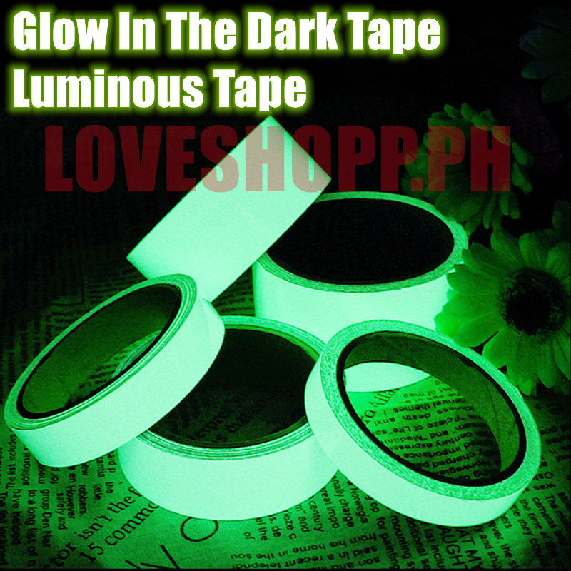 Glow in The Dark Tape Fluorescent Tape Waterproof Stickers for Stairs ...