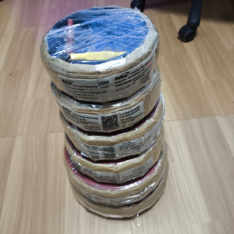 FiberHome Pre-Fabricated Fiber Optic Cable FOC Drop Wire Internet FTTH ...