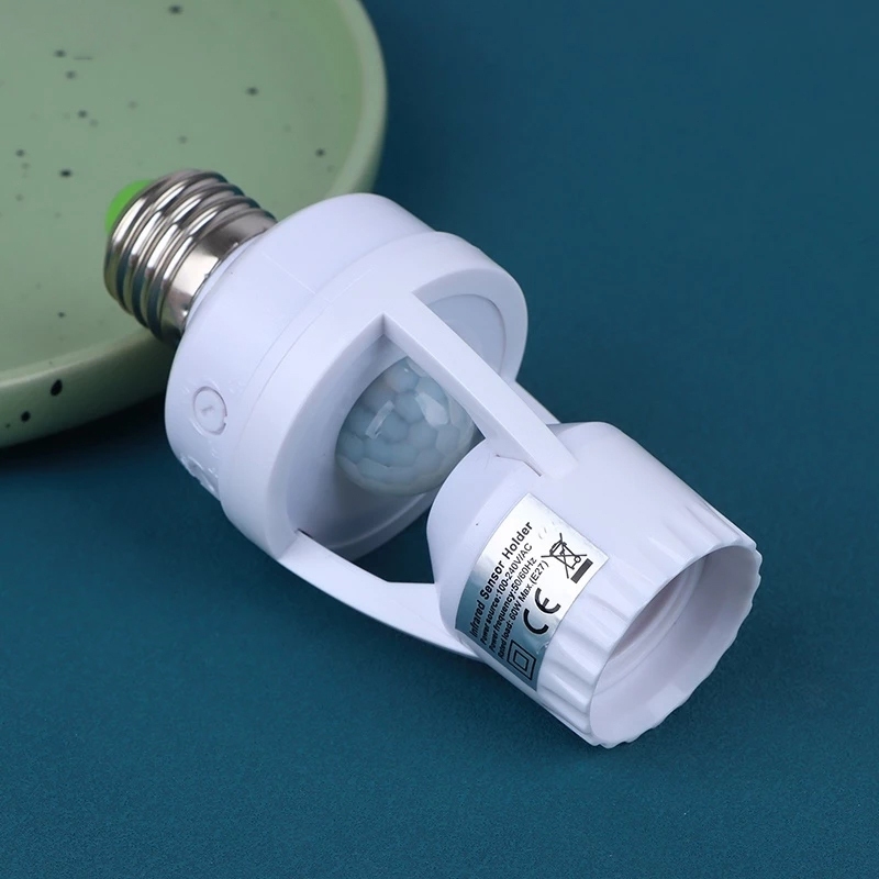 lamp base holder Infrared sensor lamp holder sensor light bulb motion ...