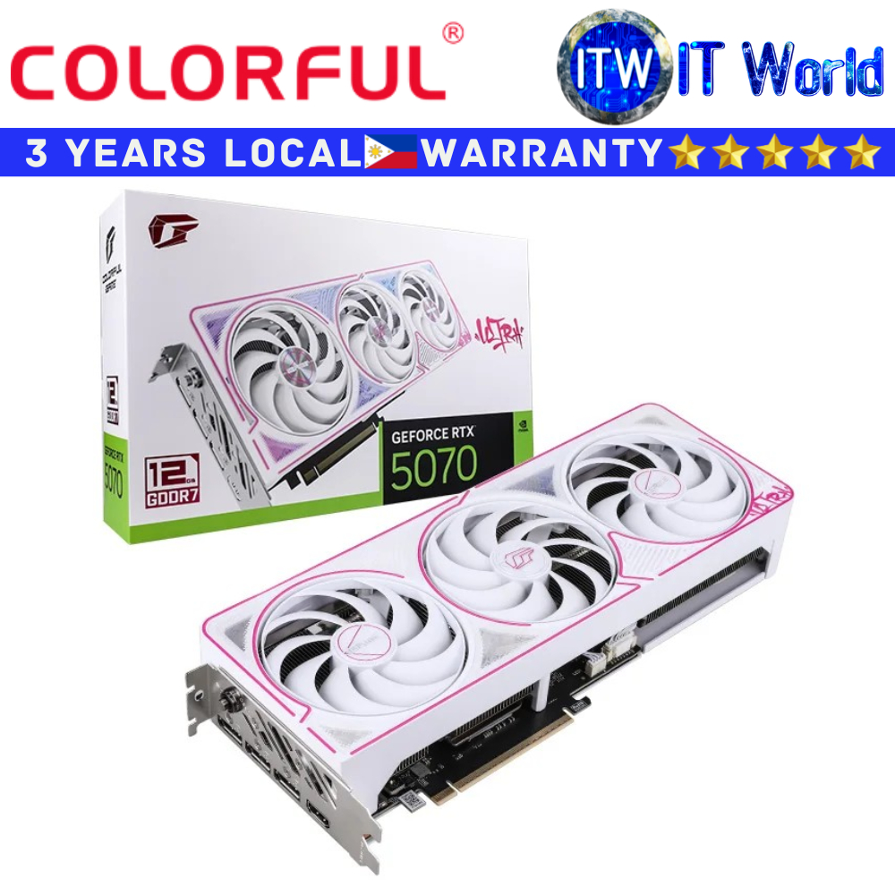 Colorful Graphics Card RTX 5070 Ultra W OC 12 GB-V /GDDR7 / DLSS 4 / 16 ...
