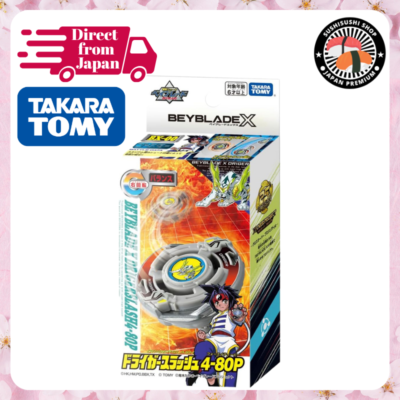 [BEYBLADE X] BX-00 Booster – Driger Slash 4-80P | Shopee Philippines