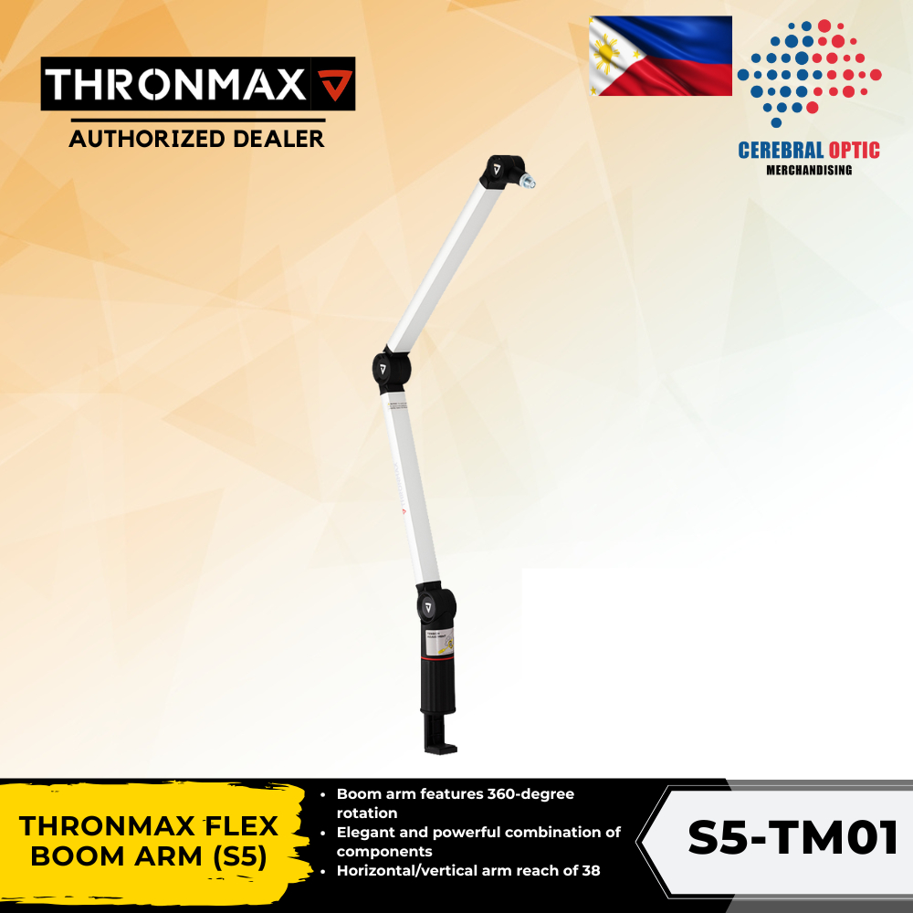 THRONMAX FLEX BOOM ARM (Designed for all Thronmax mics and other professional broadcast mics ...