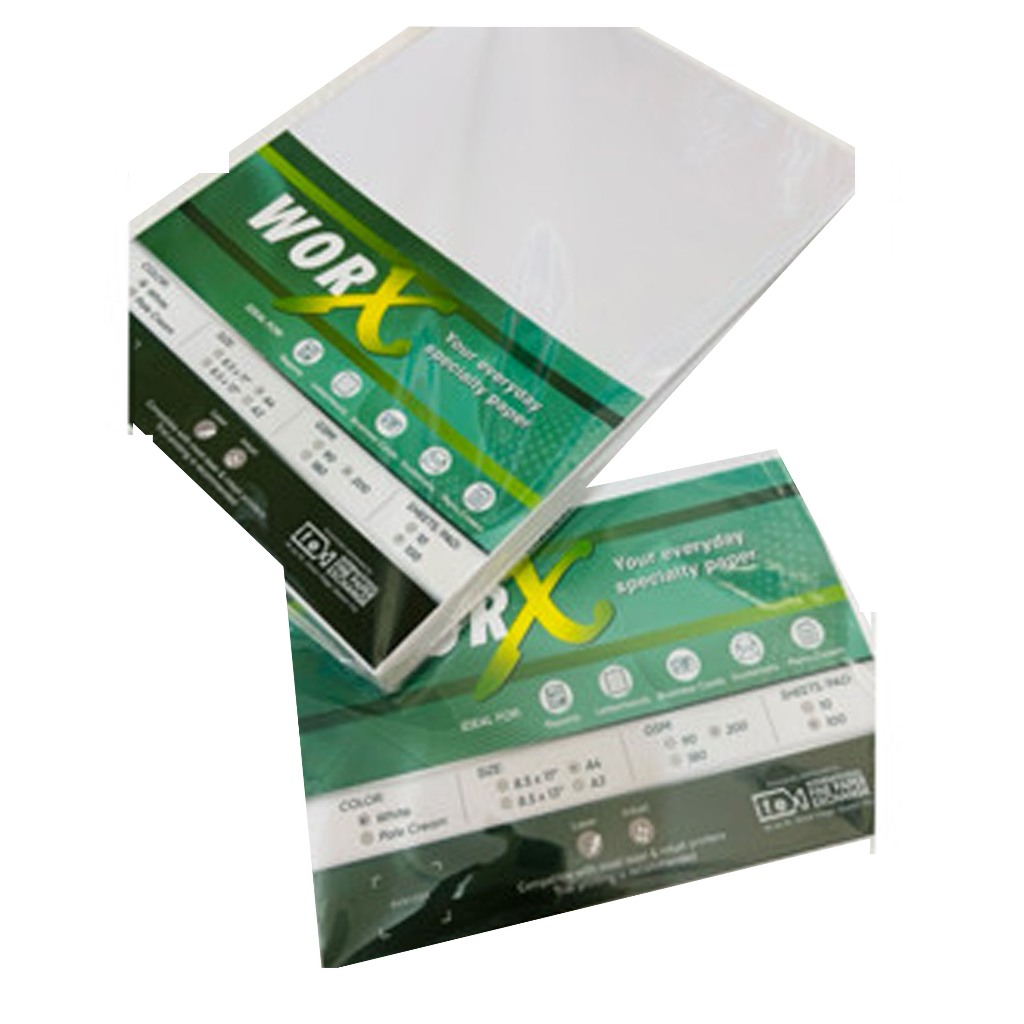 worx paper (100pieces per ream) | Shopee Philippines