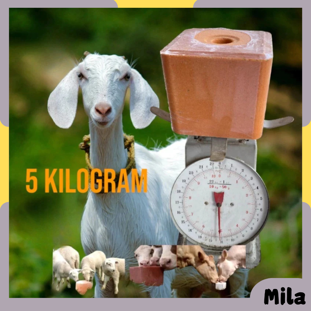 5KG Himalayan Mineral Salt Block for Goat Cow Sheep Natural Copper ...