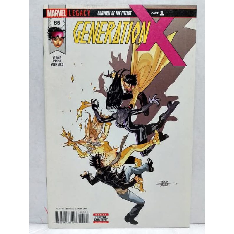 Marvel Legacy 85 Generation X Survival of the Fittest Part 1 Single ...