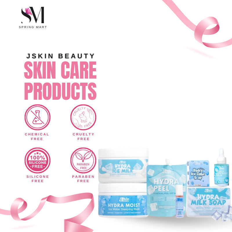 J SKIN BEAUTY Hydra Moist 300g Hydra Ice Milk Scrub Hydra Sunscreen ...