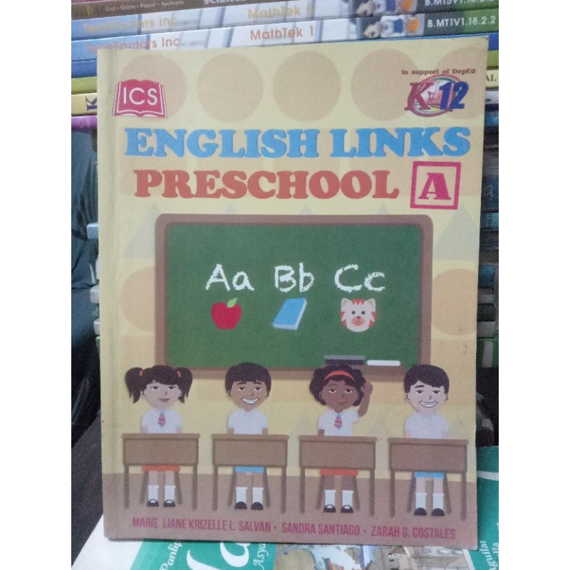 ENGLISH LINKS PRESCHOOL A (USED) | Shopee Philippines