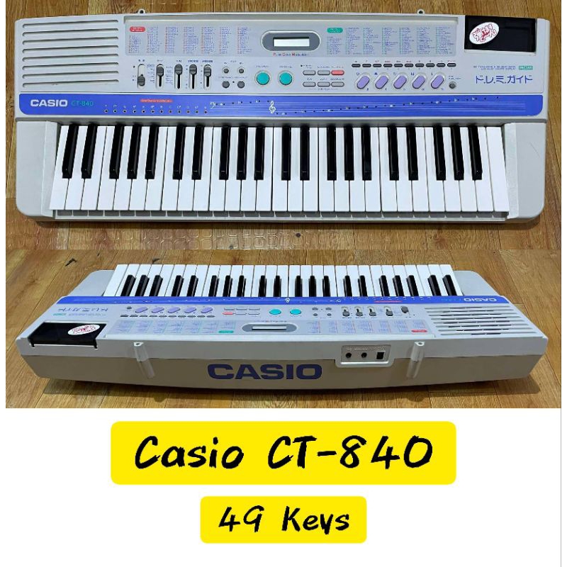 Casio CT-840 (49 Keys) Japan Surplus Keyboard Piano | Shopee Philippines