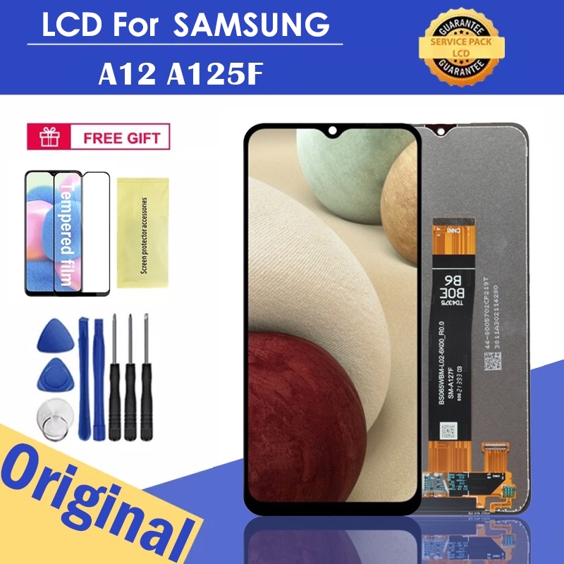 Popsical 100% Tested LCD For Samsung Galaxy A12 Display LCD Touch ...