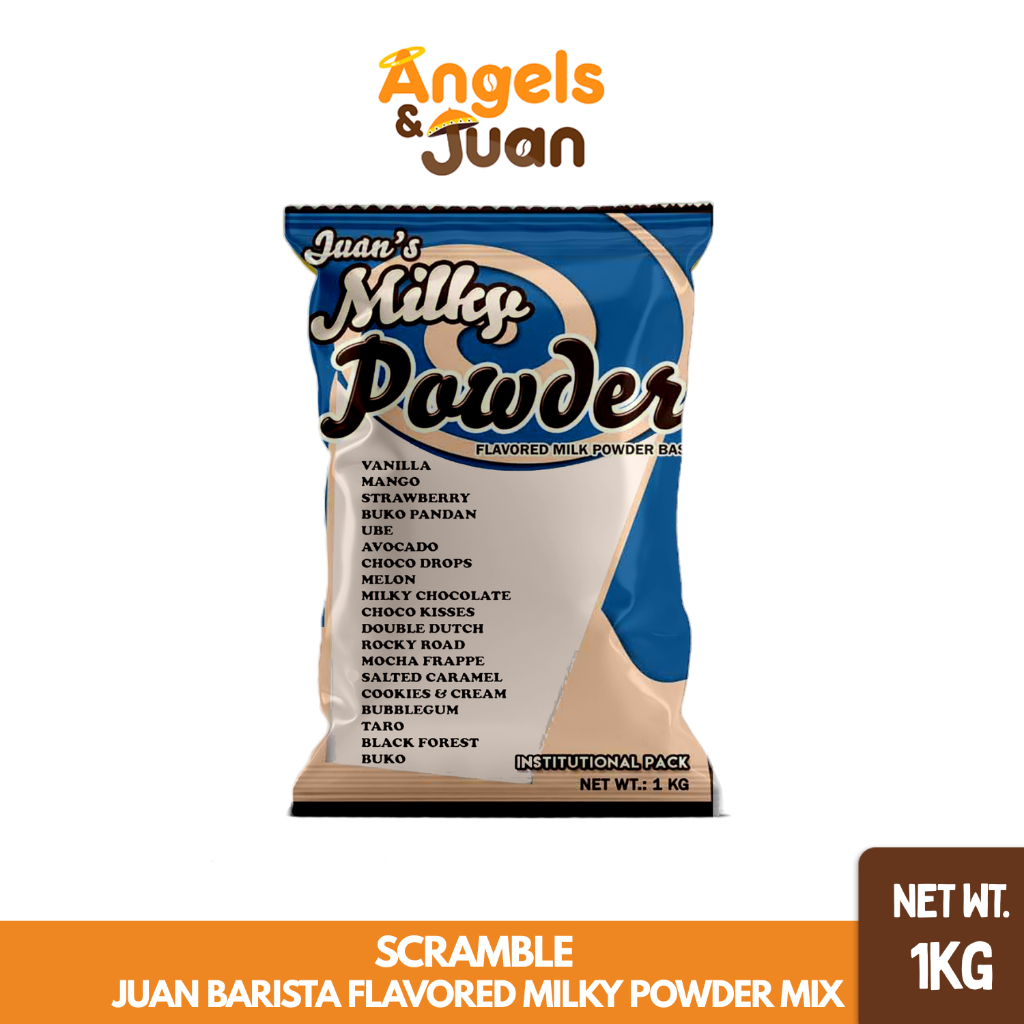 Juan Barista Scramble Flavored Milk Powder Mix 1 kilogram | Shopee ...