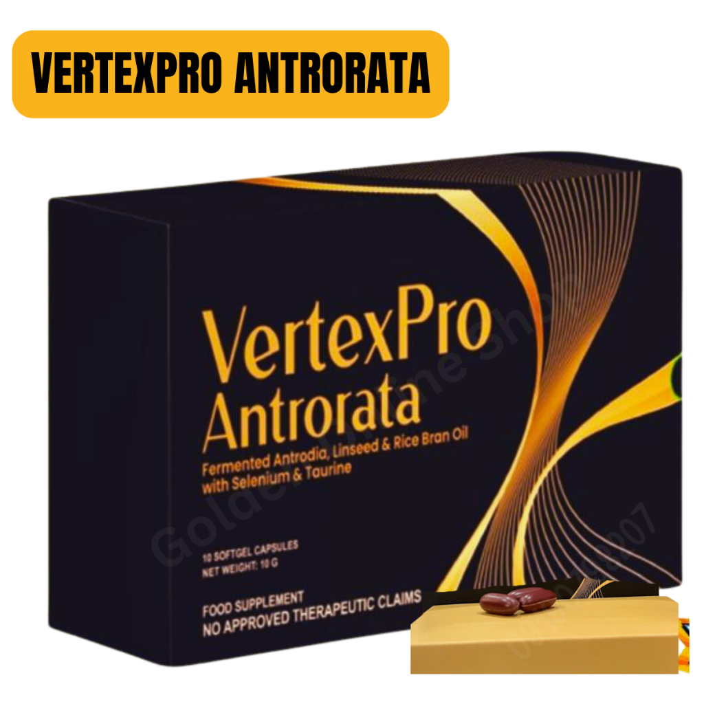 BUY1 VertexPro Antroata 10caps Goods for Kidney,cholesterol,Liver, health,Blood,Heart,detox ...