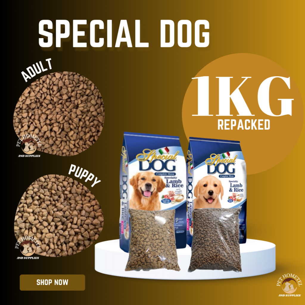 SPECIAL DOG ADULT / PUPPY 1KG REPACKED | Shopee Philippines