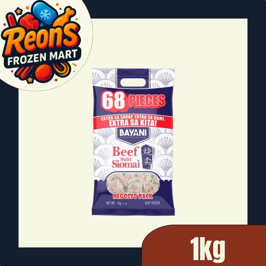 Mekeni Bayani Sulit Siomai 1kg | Shopee Philippines