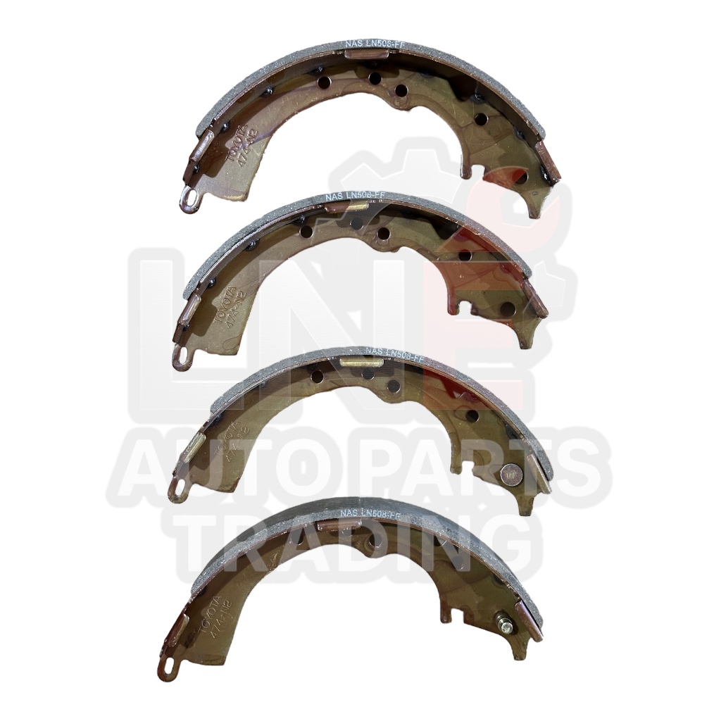 Rear Brake Shoe Kit for Toyota Innova, Hilux (2005–2015) – OEM Drum ...
