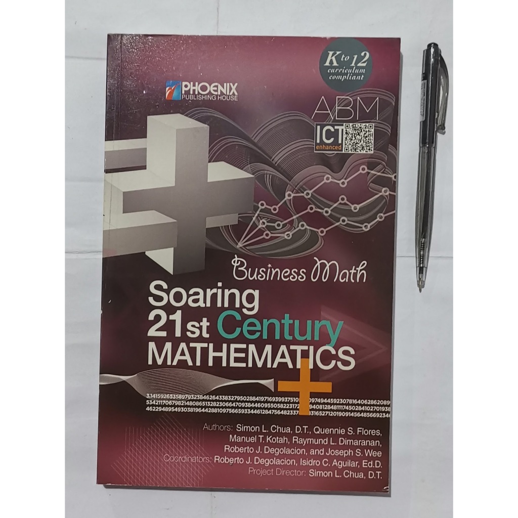 Mathematics book * BUSINESS MATH: SOARING 21ST CENTURY MATHEMATICS ...