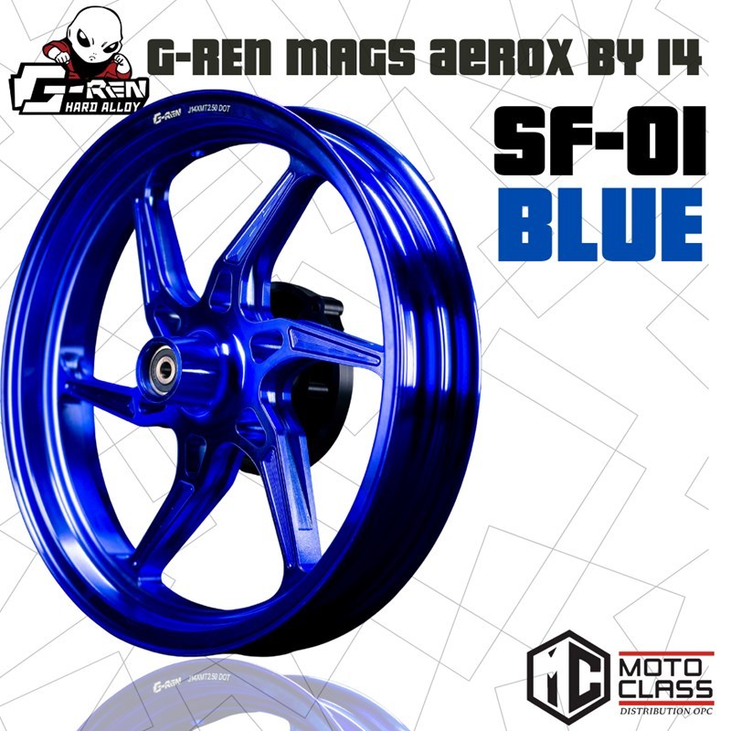 G-REN MAGS AEROX BY 14 SF-01 SEMI FORGED (2.50X 3.50) | Shopee Philippines
