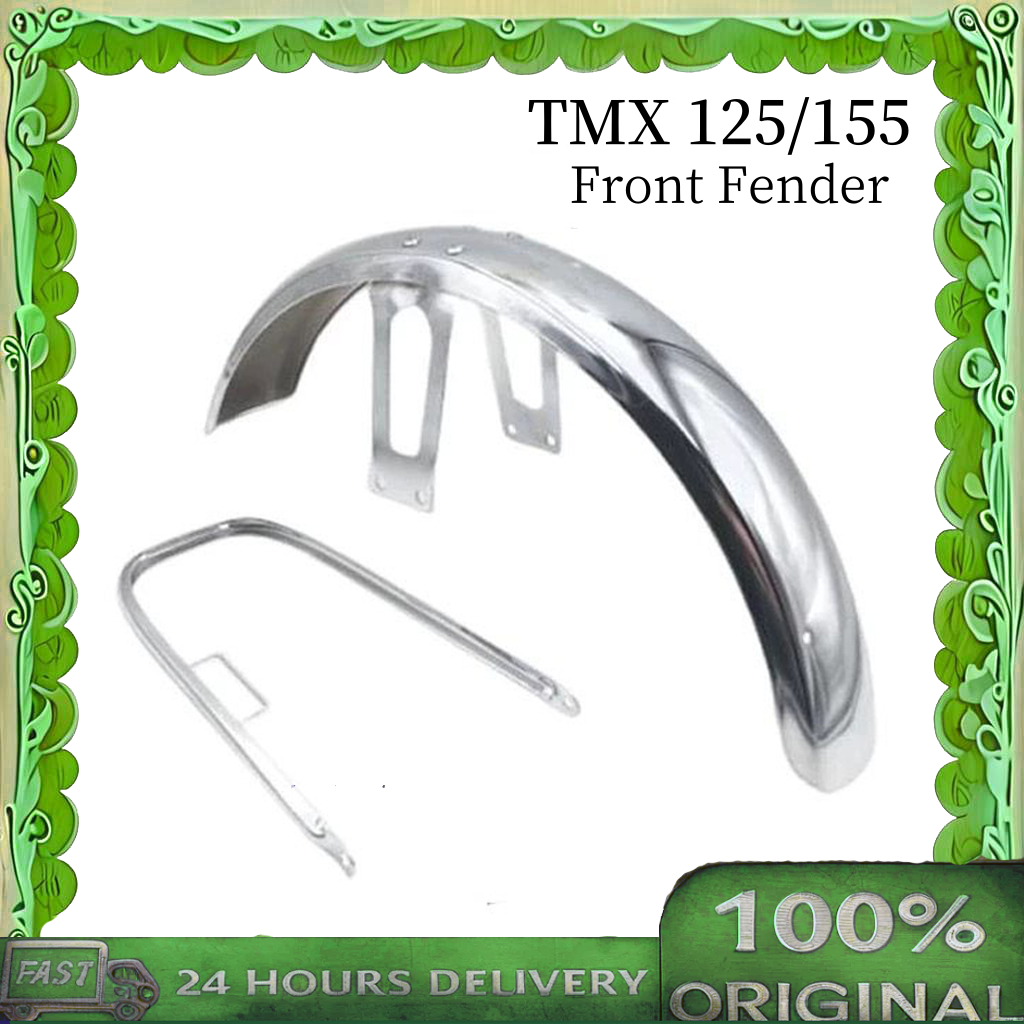 Front Fender TMX 125/155 With Bracket Texture Quality | Shopee Philippines