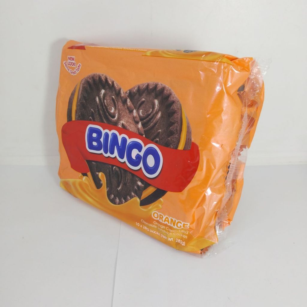 Nissin (Bingo Cookie Choco Orange 280G PACK) | Shopee Philippines