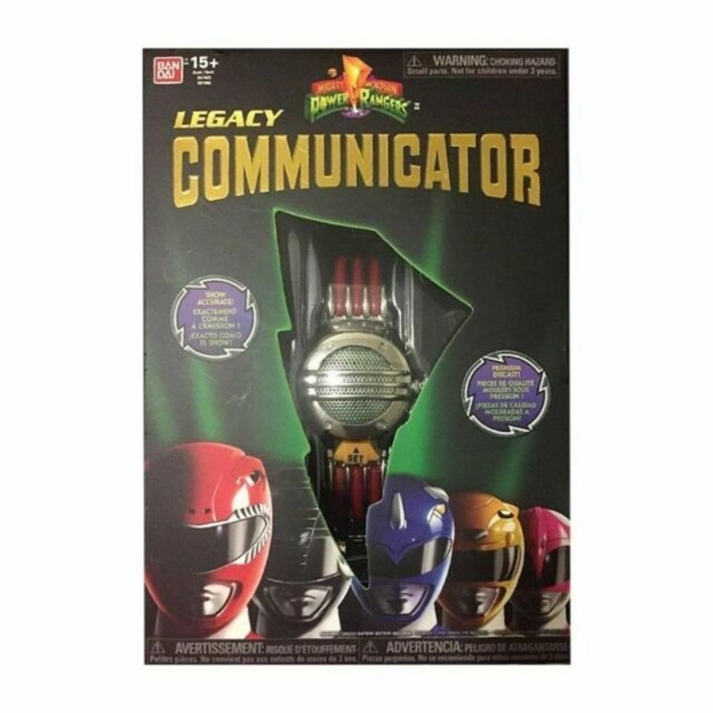 Power Rangers Mighty Morphin Legacy Communicator Play Set | Shopee ...