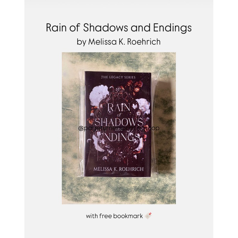 Rain of Shadows and Endings by Melissa K. Roehrich (Legacy Series #1) [Paperback] | Shopee ...
