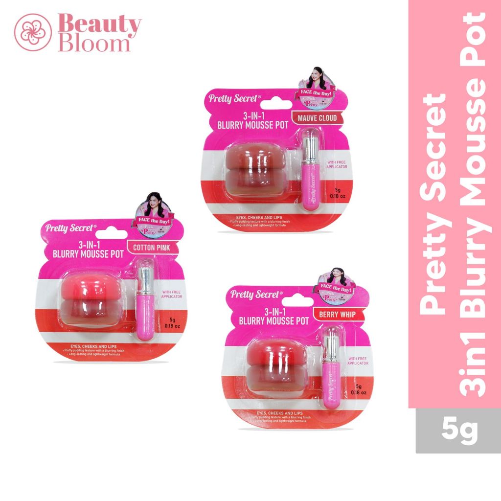 Pretty Secret 3in1 Blurry Mousse Pot 5g | Shopee Philippines