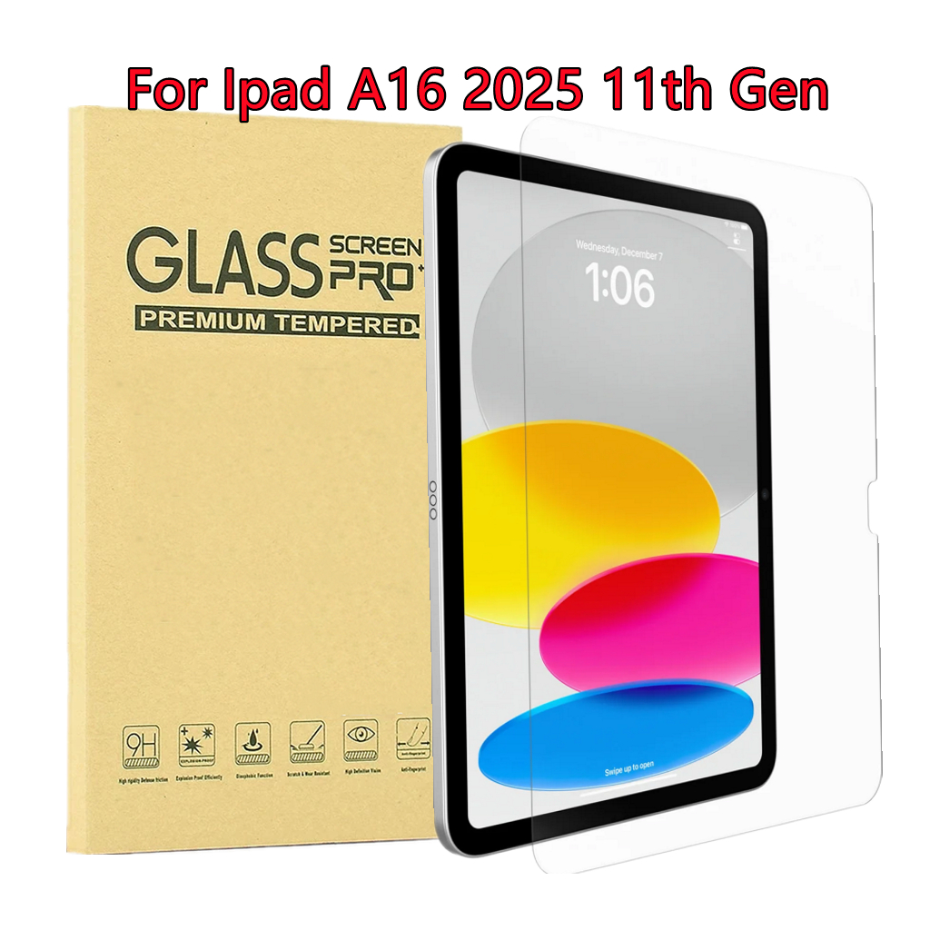 Tempered Glass For IPAD A16 2025 11inch 11th gen tablet pad screen ...