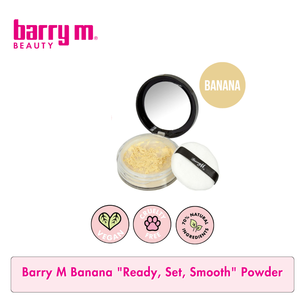 Barry M Banana "Ready, Set, Smooth" Powder | Shopee Philippines
